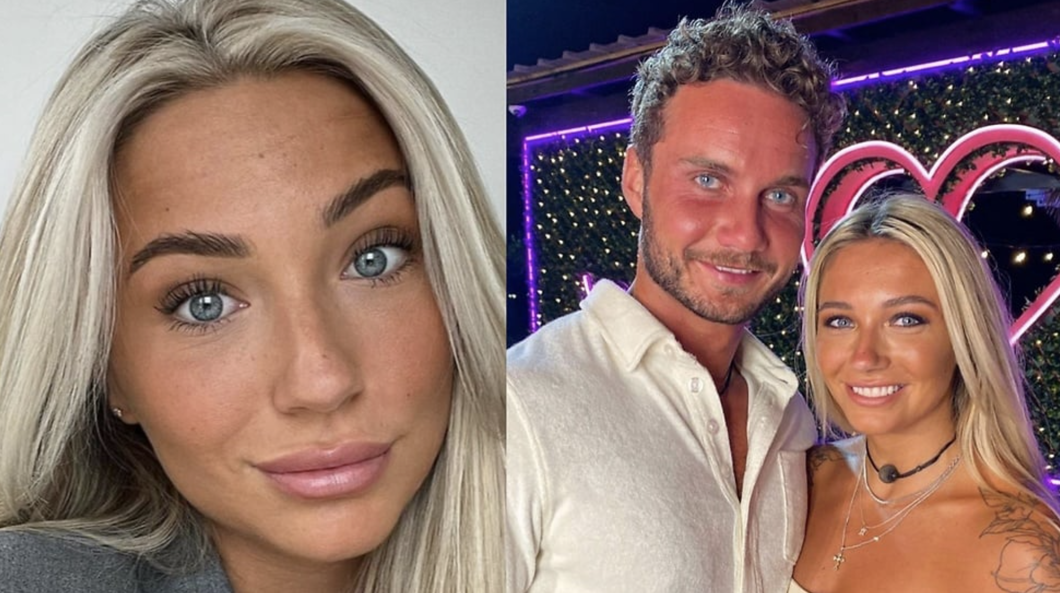 Love Island-paret Nicci och Andreas gör slut – mitt i graviditeten: "En ...