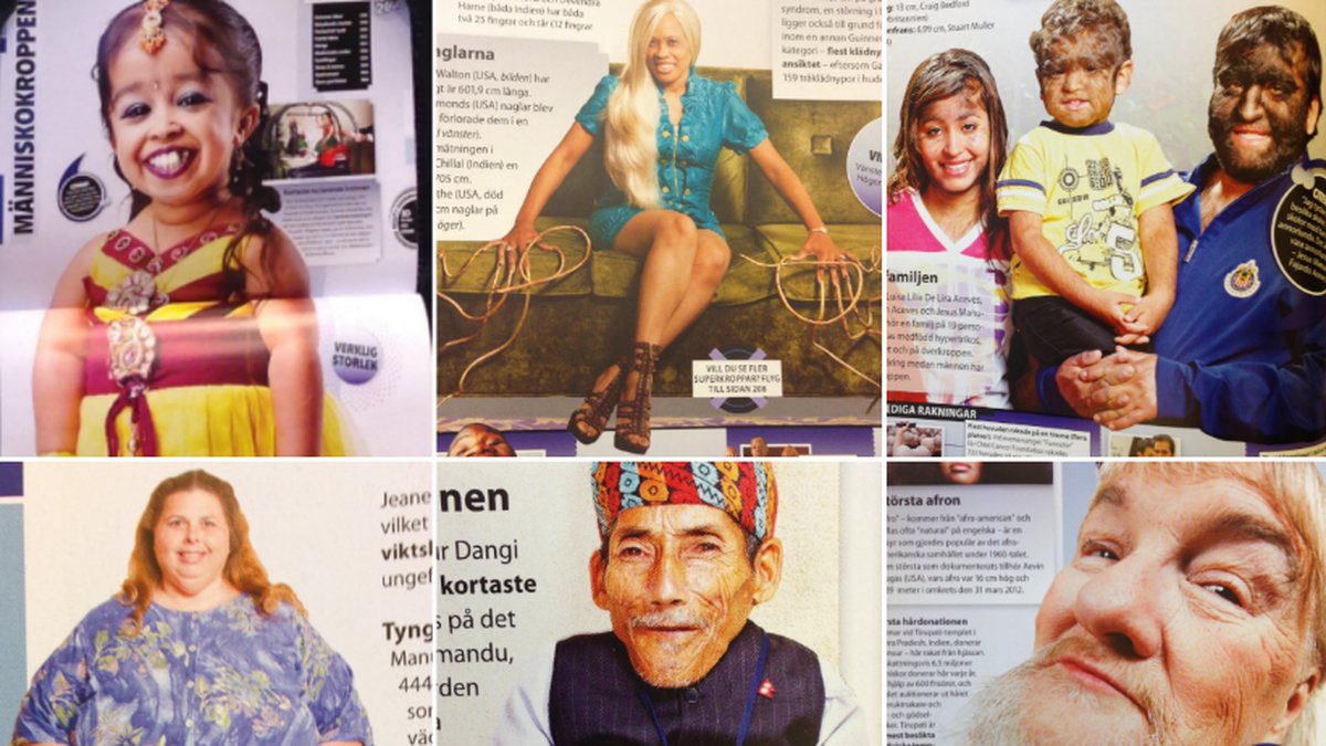 Här är världens mesta rekordkroppar