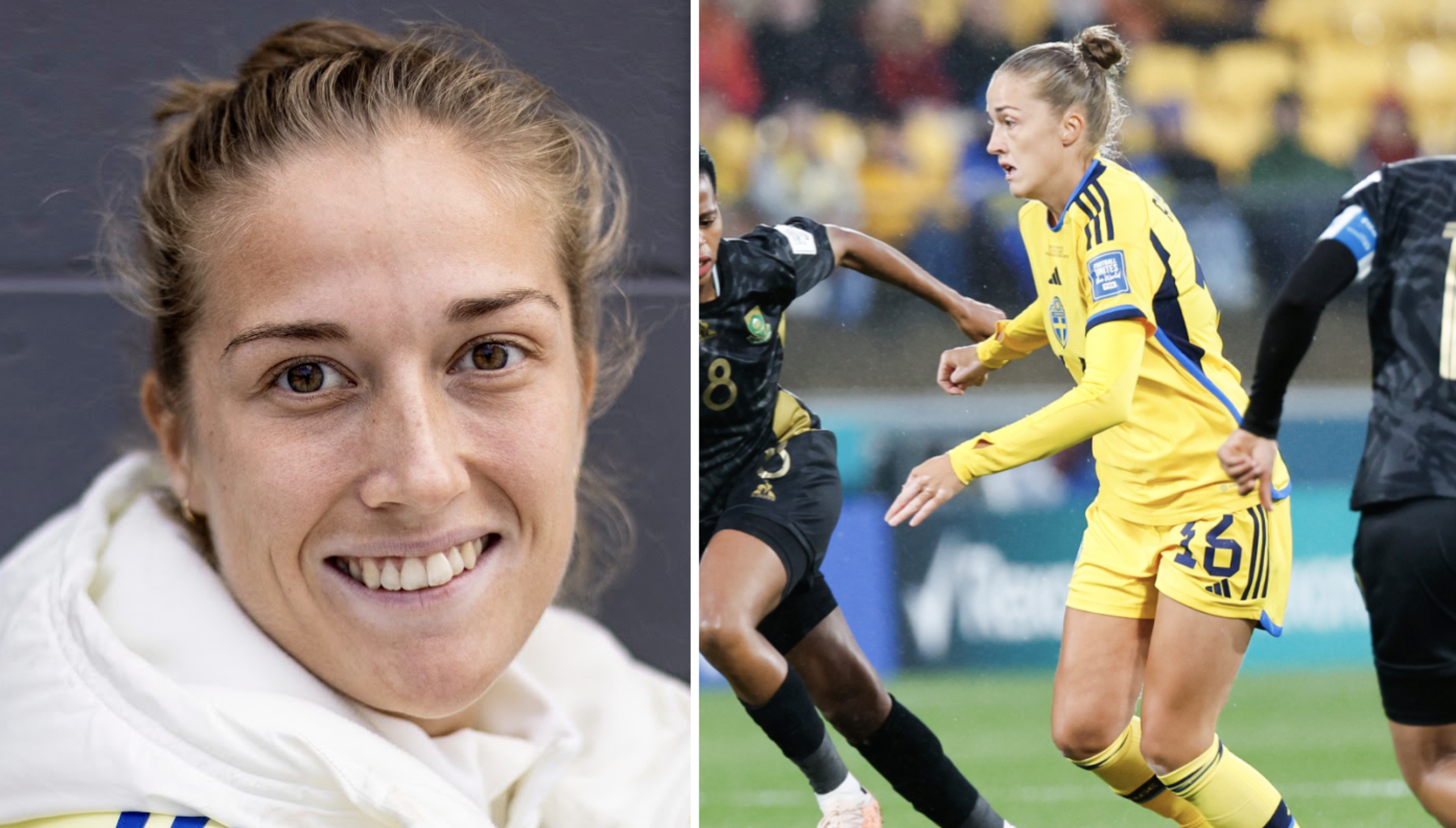 Upptäckten på Filippa Angeldahls matchtröja – spelar med fel namn