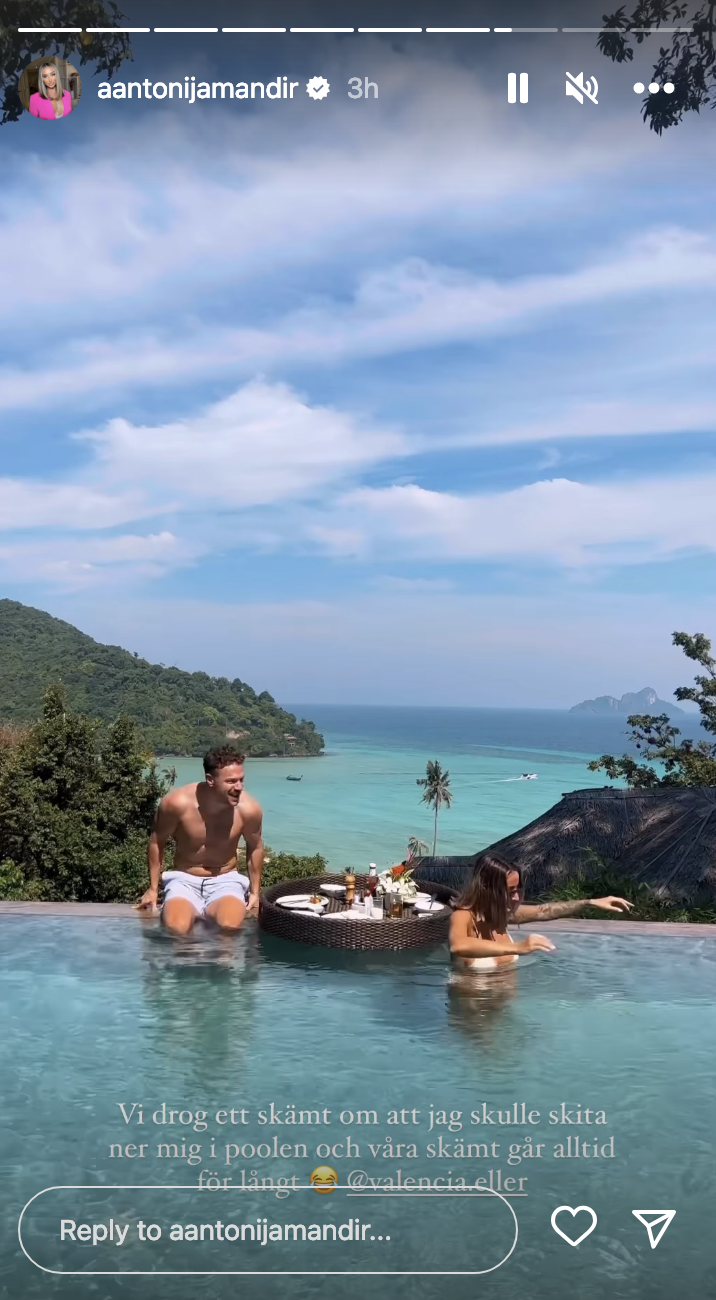 Efter uppbrottet från Oliver Hunt – nu visar Antonija Mandir upp sin nya pojkvän