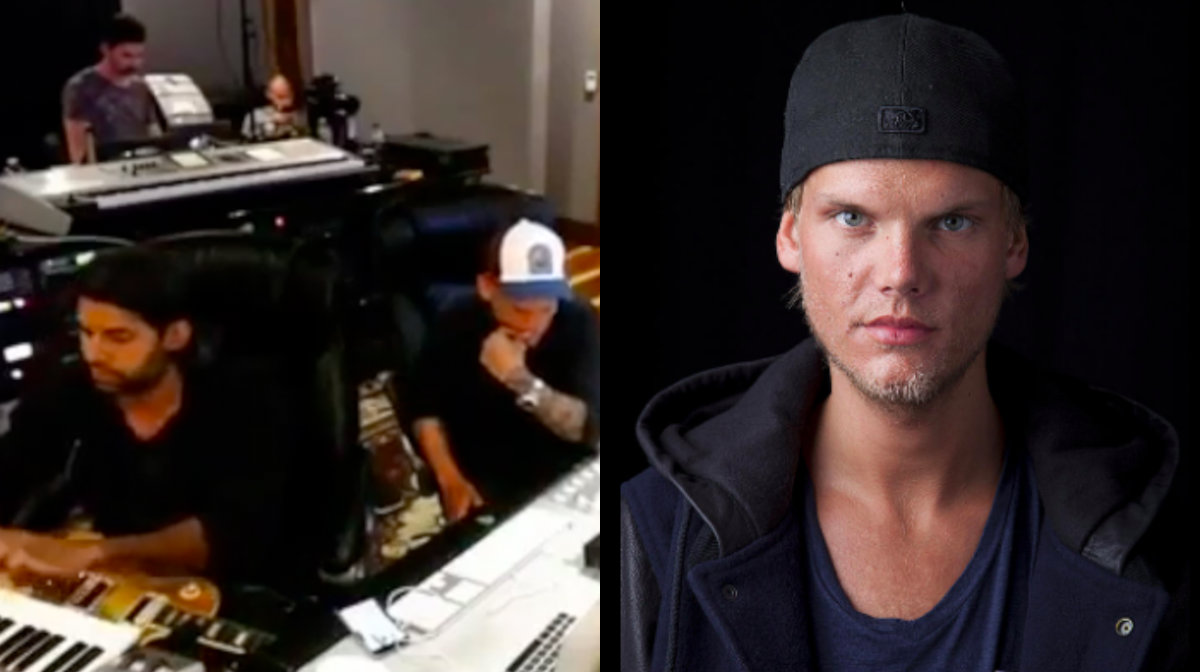 Se det fina klippet på Avicii & Carl Falk när de jobbade fram superhiten