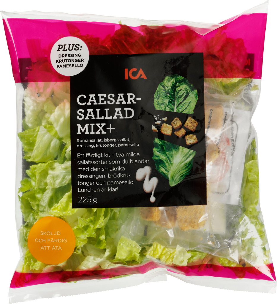 Ica återkallar Caesarsallad