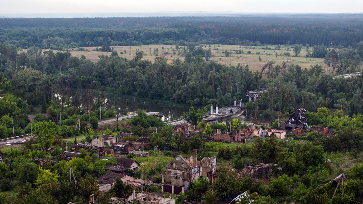 Ukraina: Rysk framstöt – före förstärkningen