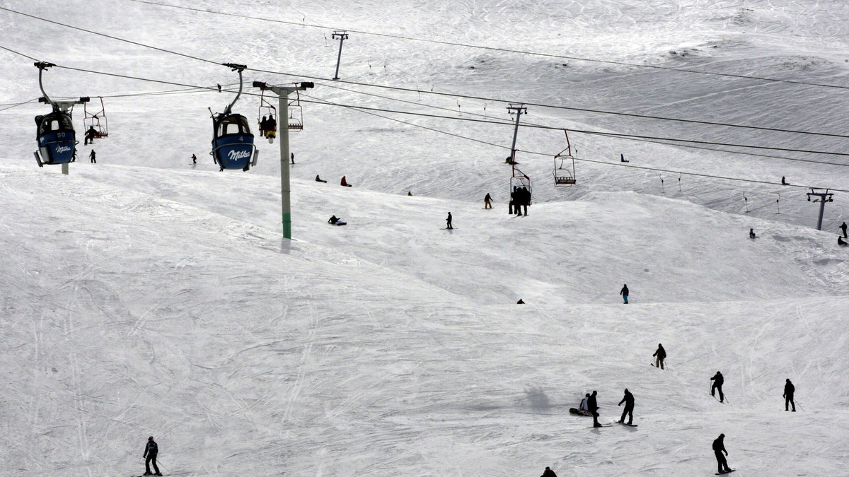 Dansk familj i liftolycka i Alperna