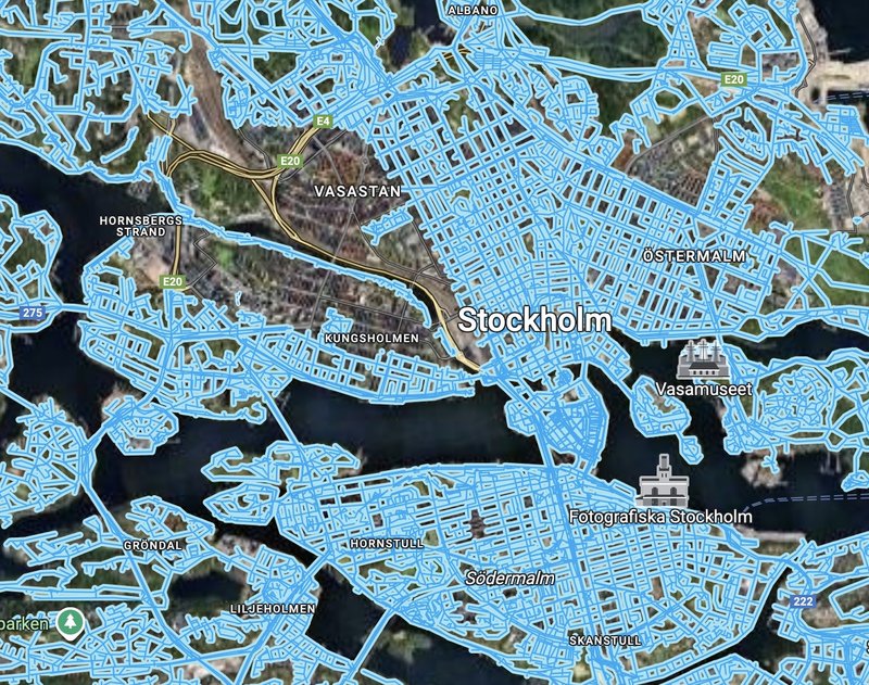 Svenska städer har försvunnit från Google Maps