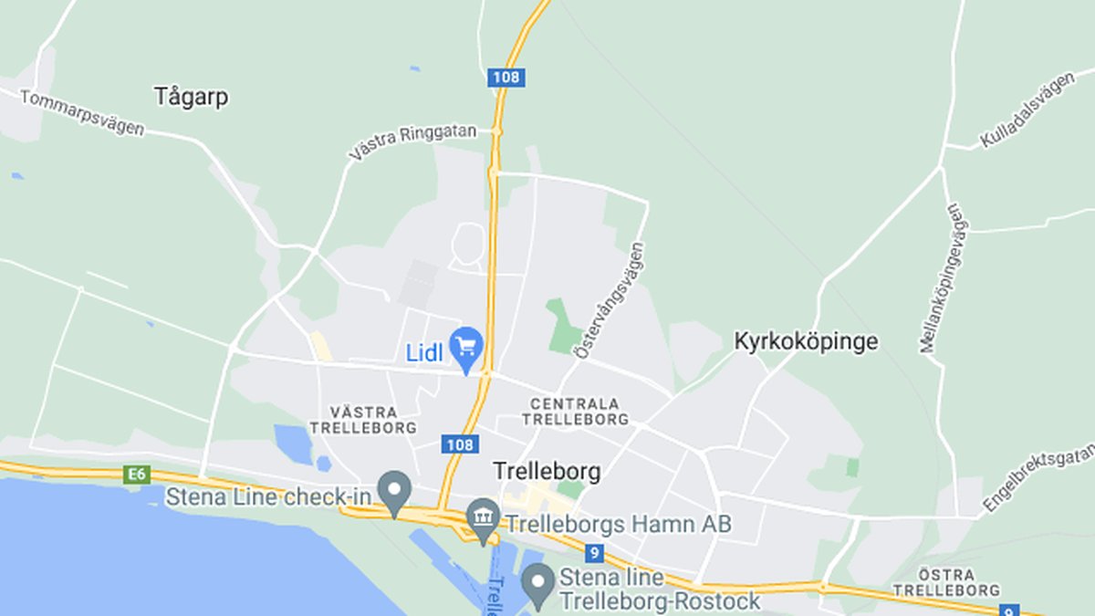 Polisen i Trelleborg rapporterar om detonation