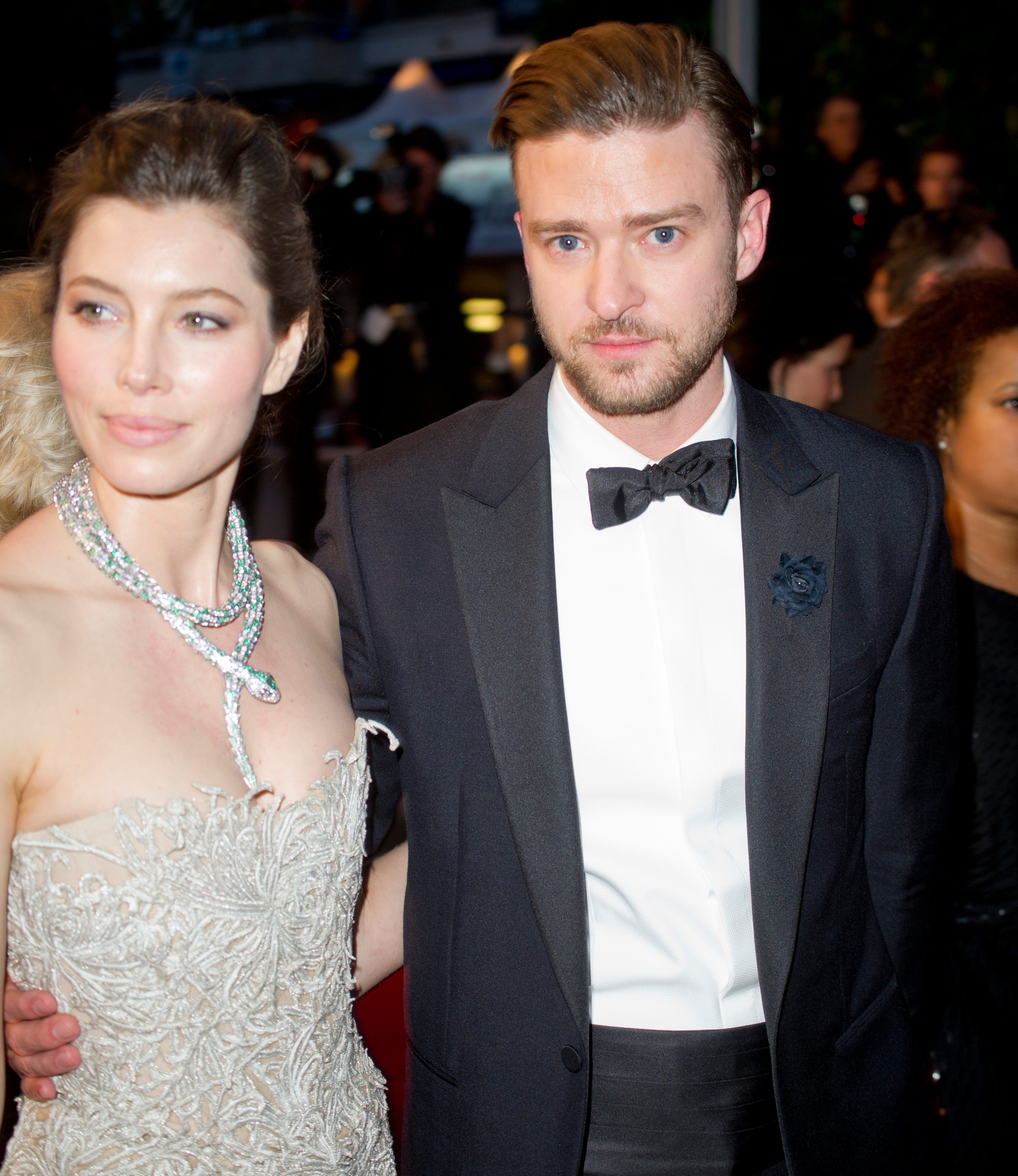 Justin Timberlake visar upp sonen för första gången