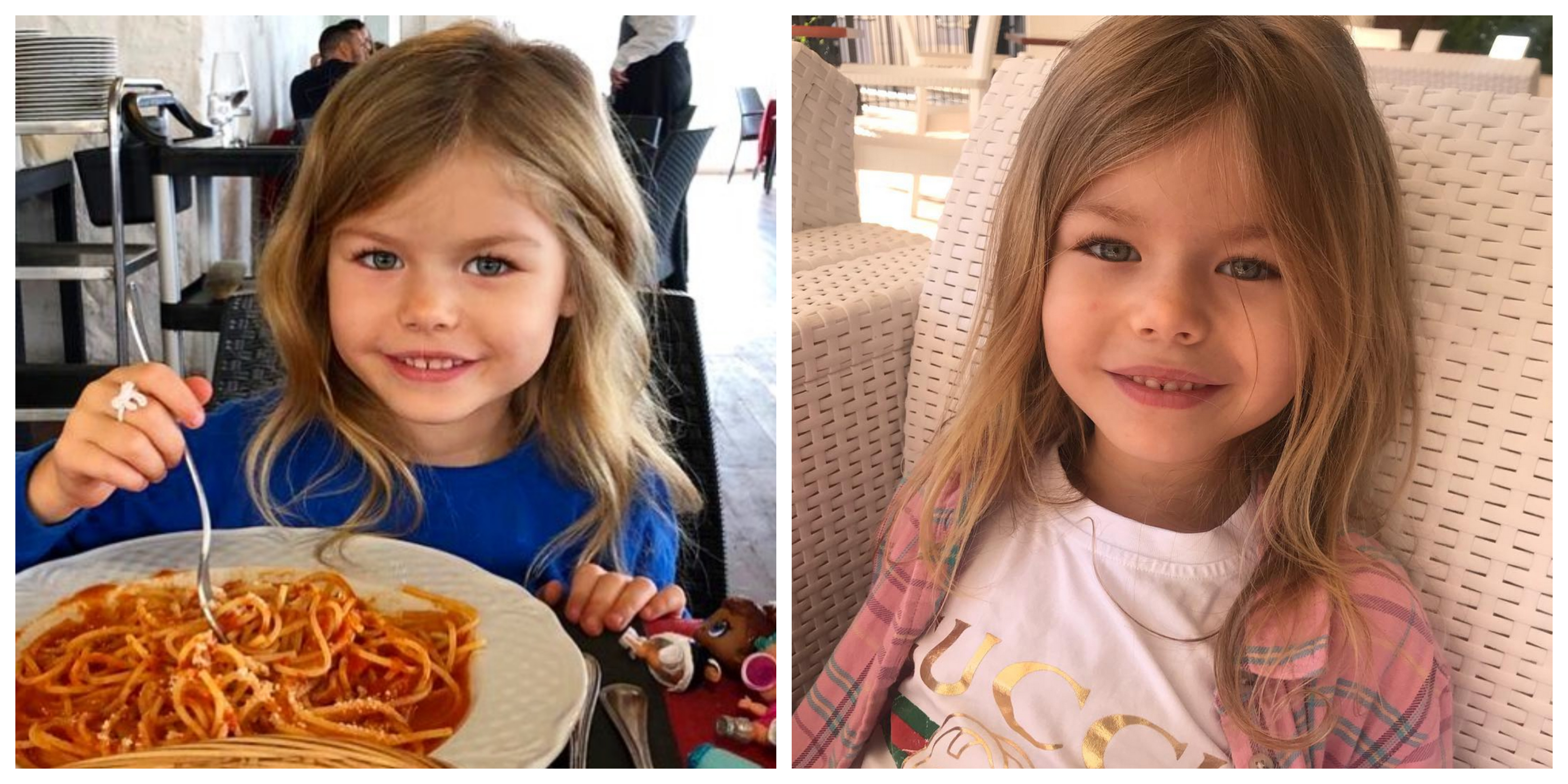 Supermodellen Alina, 6, kallas för "världens sötaste barn"