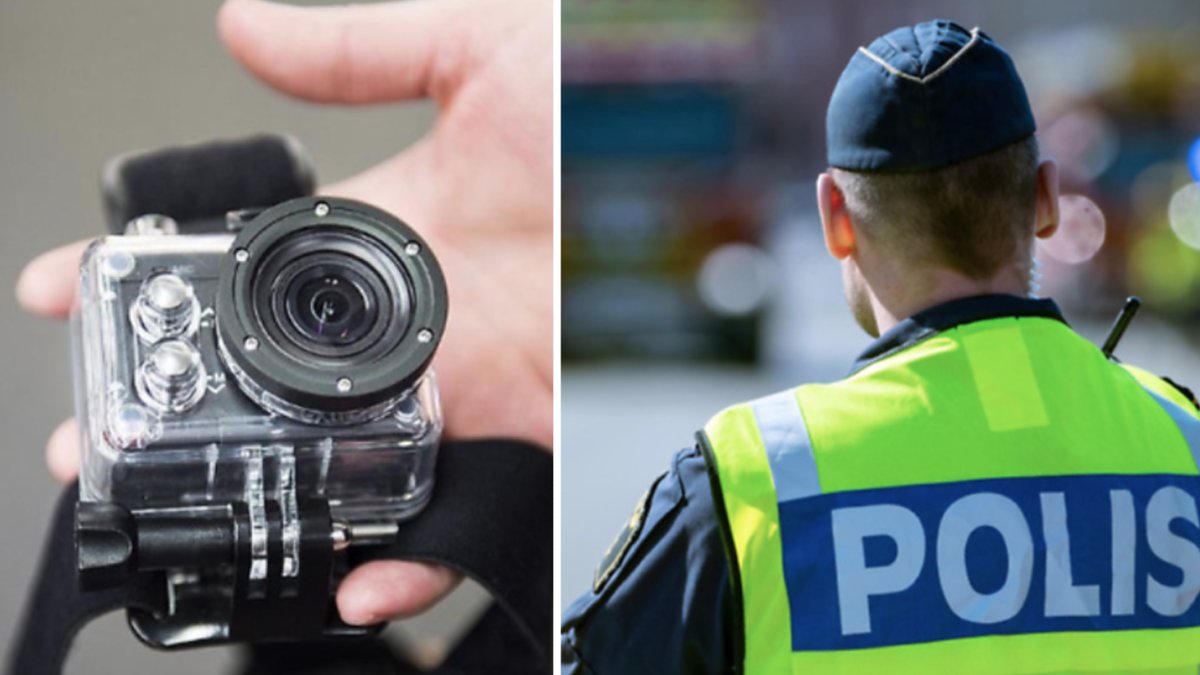 Klart: Nu ska alla poliser bära kroppskameror – ska minska hot