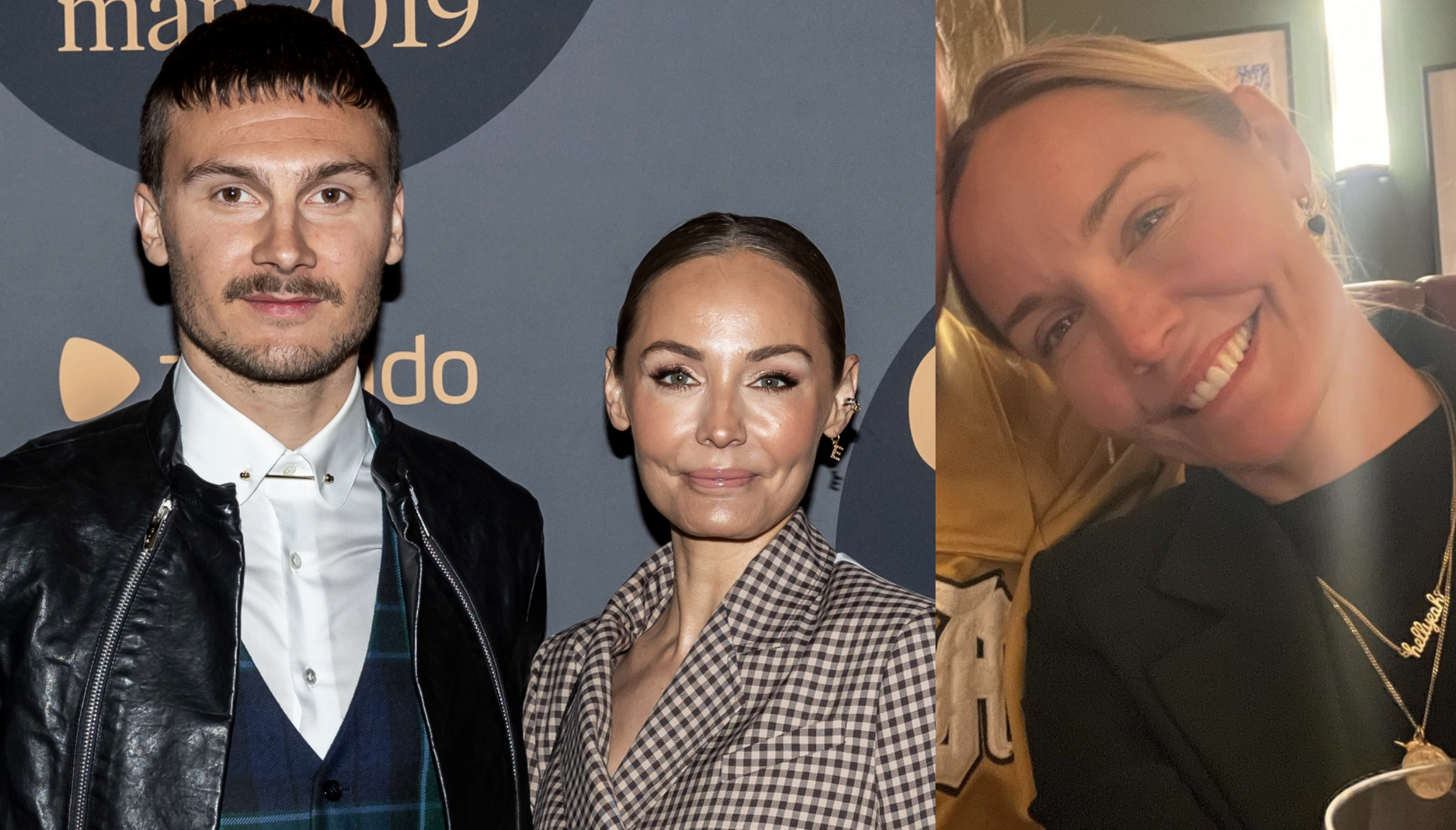 Carina Berg hyllas efter bilden från restaurangen