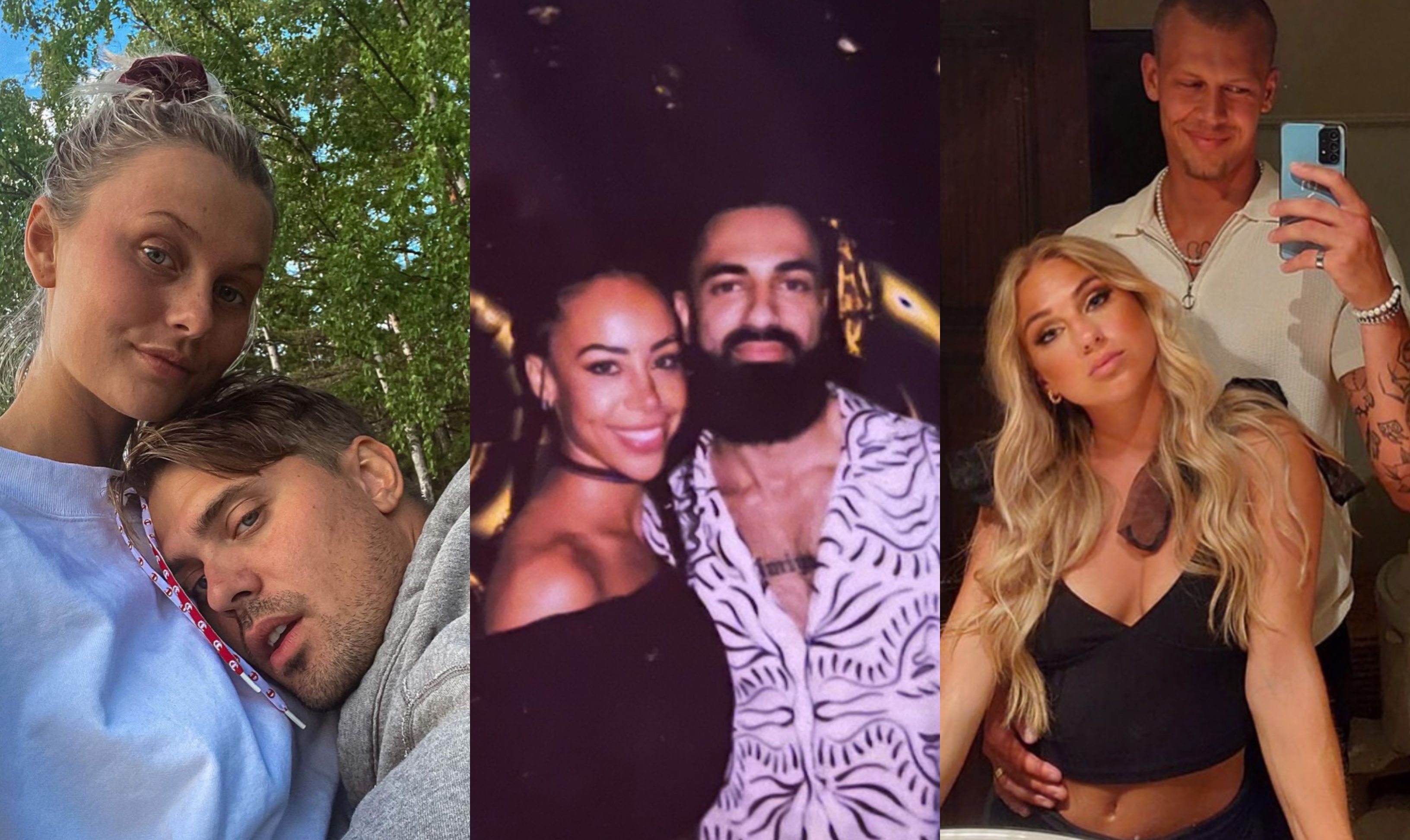 Så gick det sen för de kända realityparen: "Fått smyga"