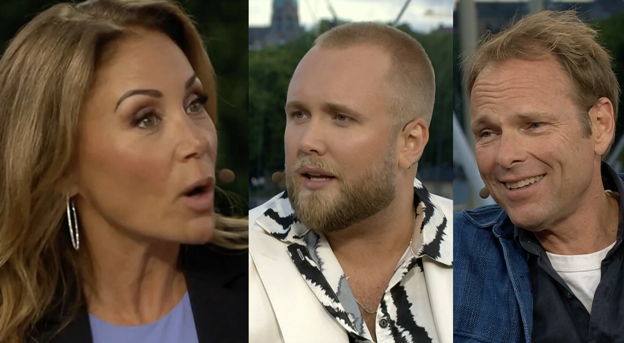 Tilde de Paula ryter ifrån till gästerna under sändning: Ni kan vara tysta