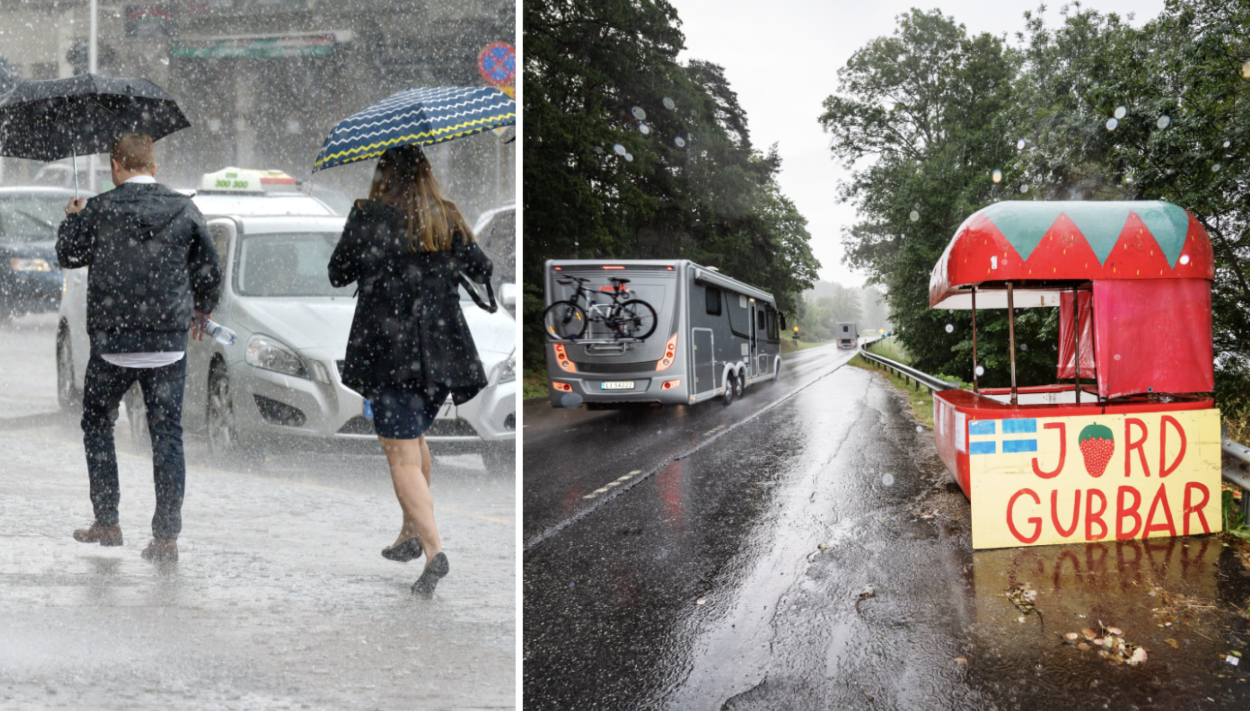 Här regnar det mest på sommaren – städerna att undvika för solig semester