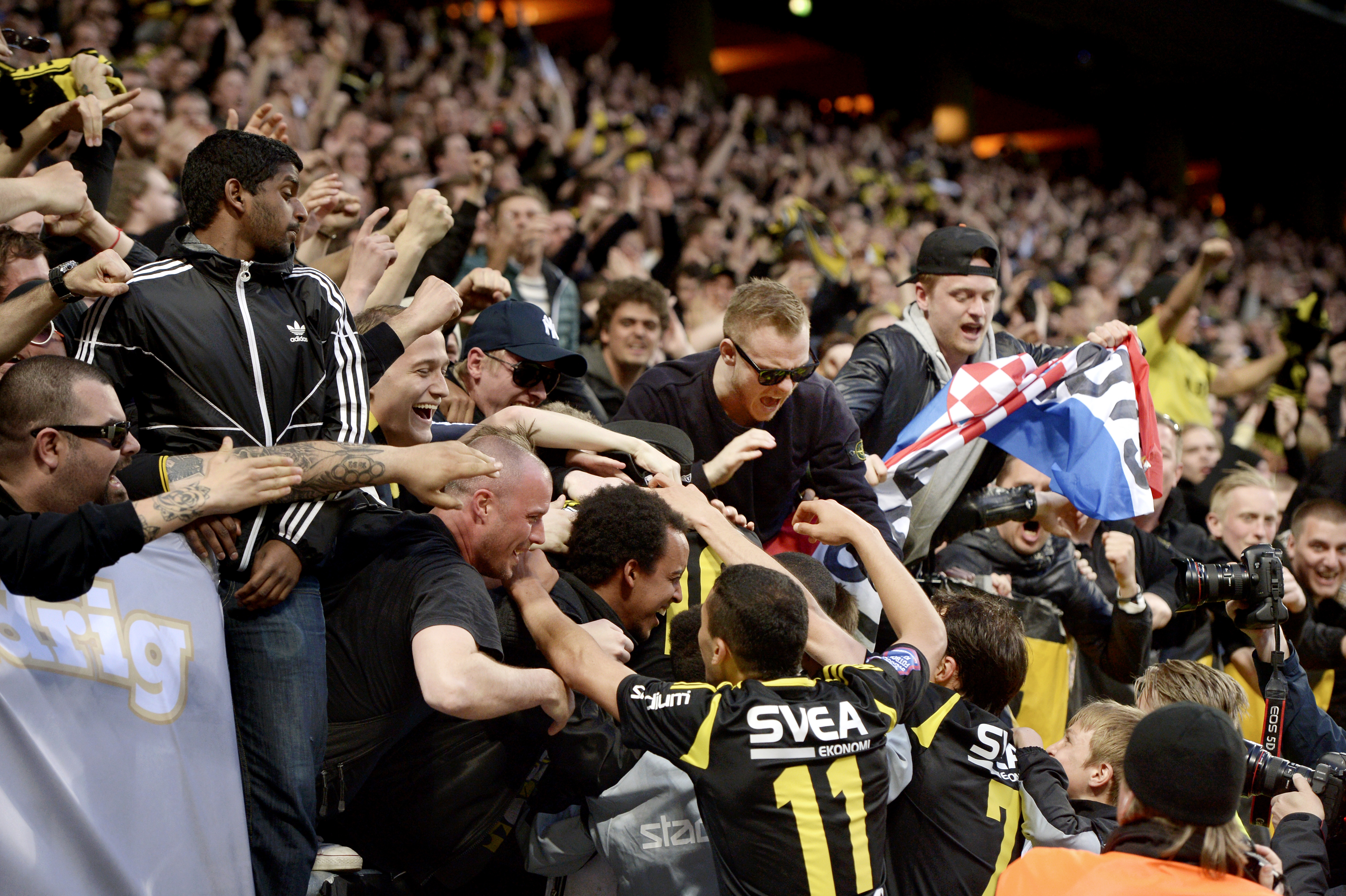 Ivan Turina hedrades stort när AIK slog IFK