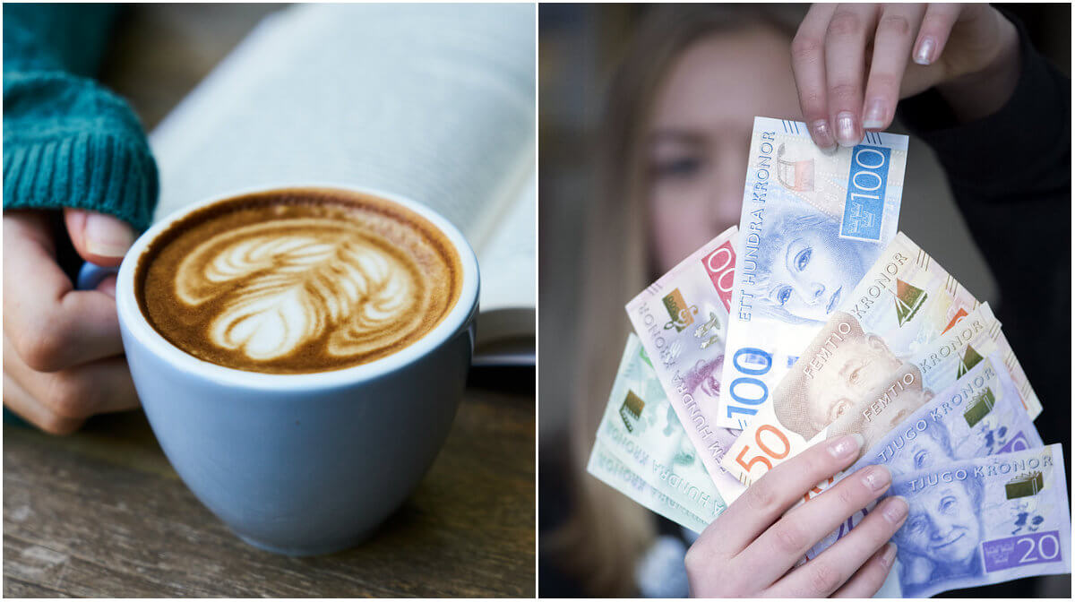 Expert: Sluta köp kaffe ute så kan du spara en halv miljon kronor