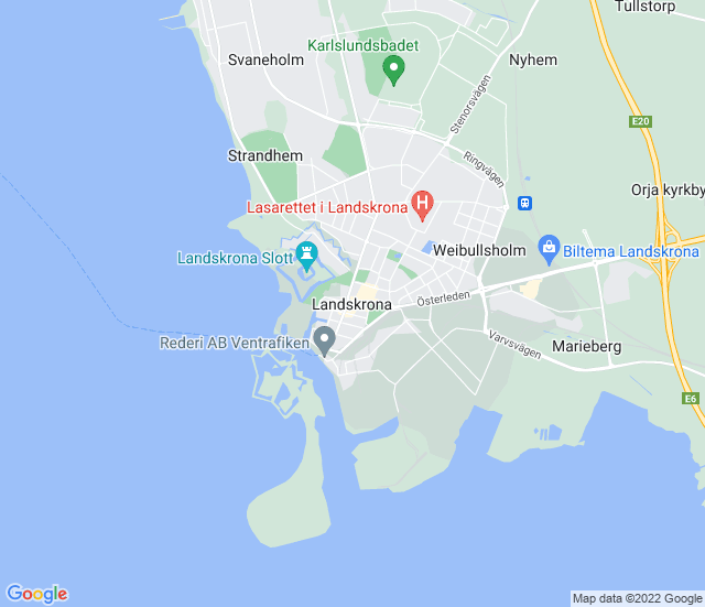 Polisen i Landskrona rapporterar om brand