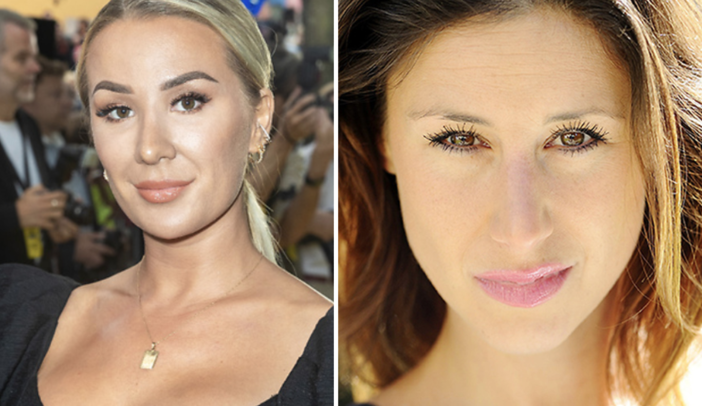 Katrin Zytomierska och Alexandra "Kissie" Nilsson ryker ihop