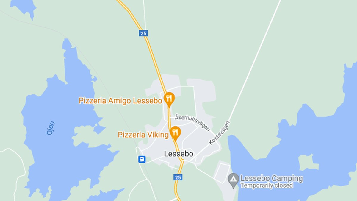 Polisen rapporterar om brand, Lessebo