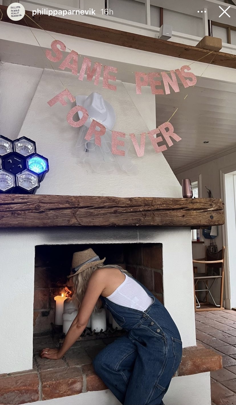 Här är bilderna från Penny Parneviks vilda möhippa