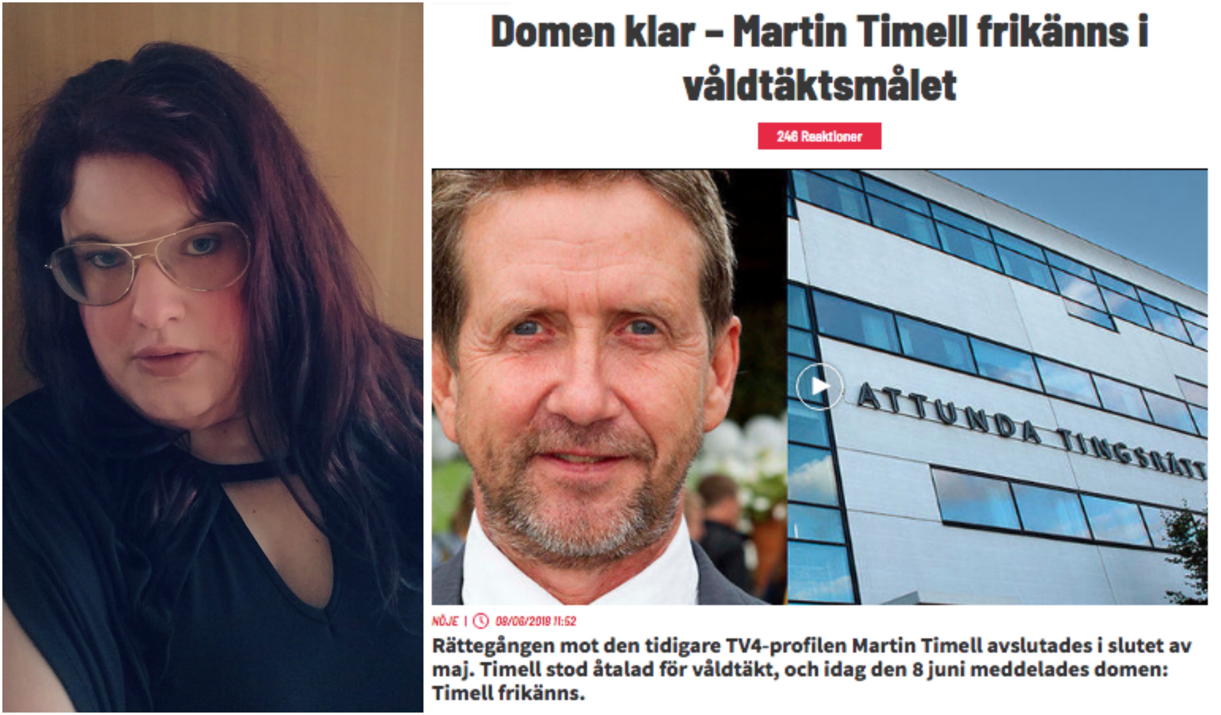 "Ni som fortfarande anklagar Martin Timell – skärpning!"