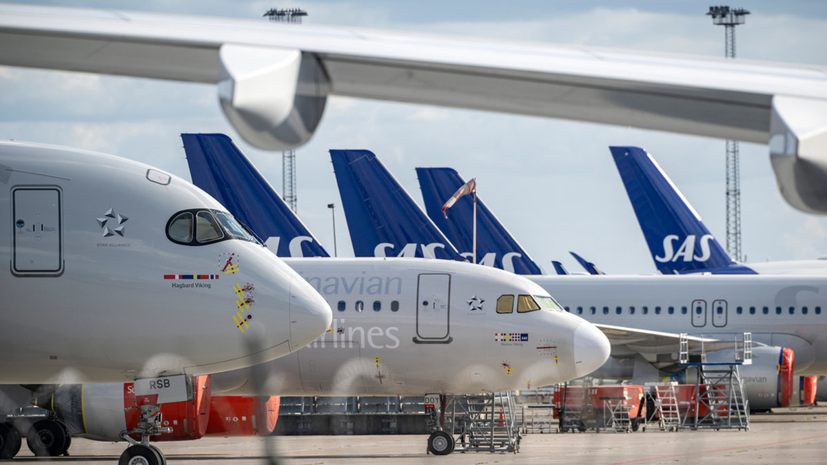 SAS gör upp om ändrade leasingvillkor