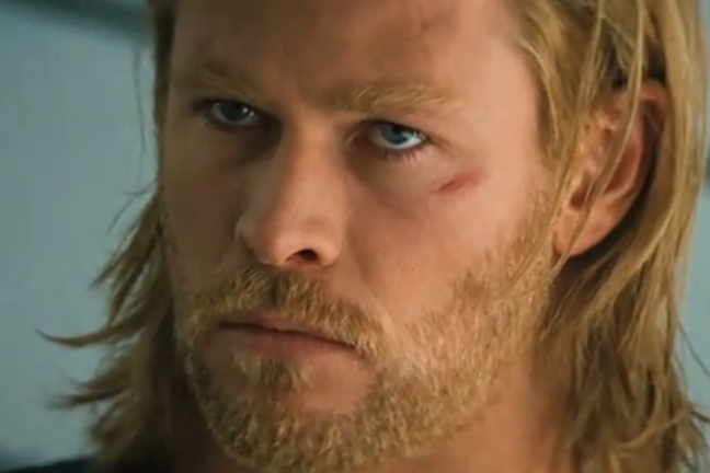 Första bilderna från Thor