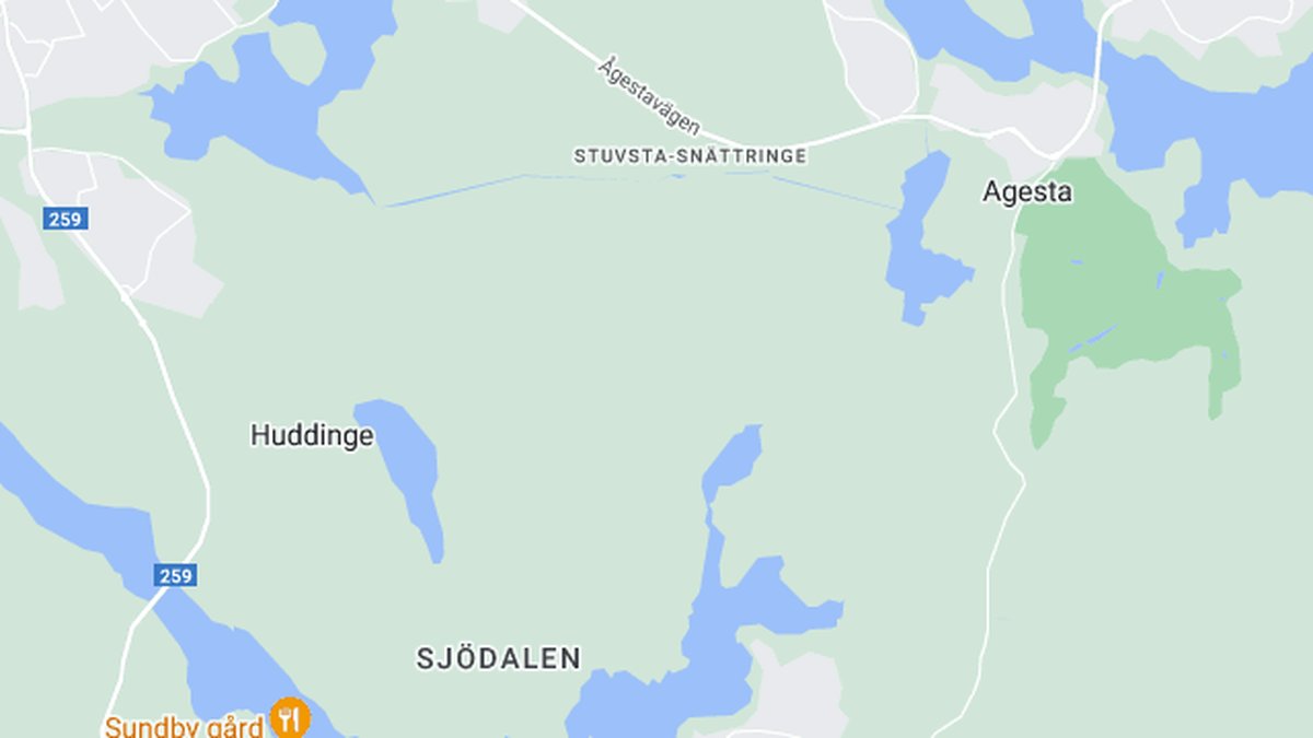 Polisen rapporterar om larm överfall, Huddinge