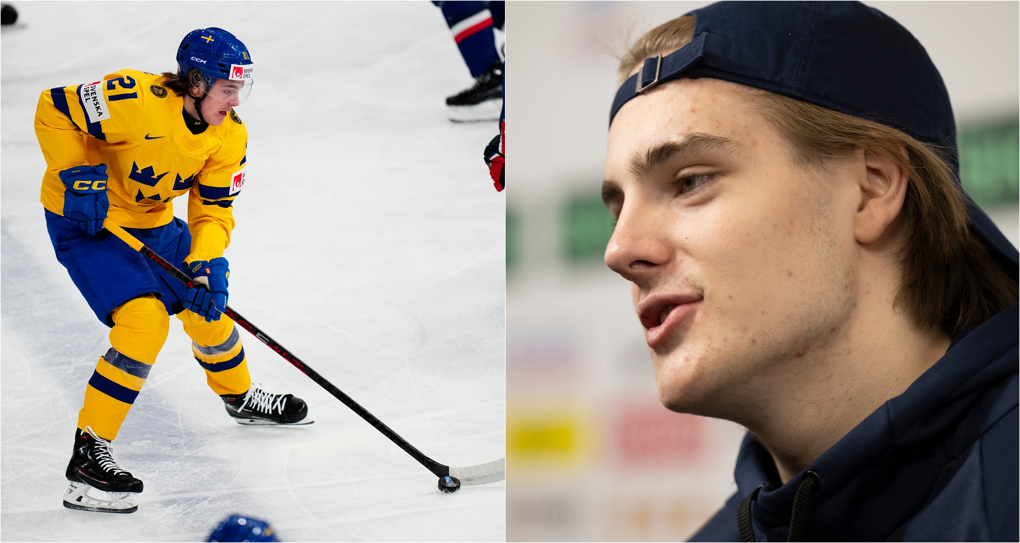 Därför bär Leo Carlsson ikoniska nummer 21 i VM: "Om jag ska vara ärlig..."