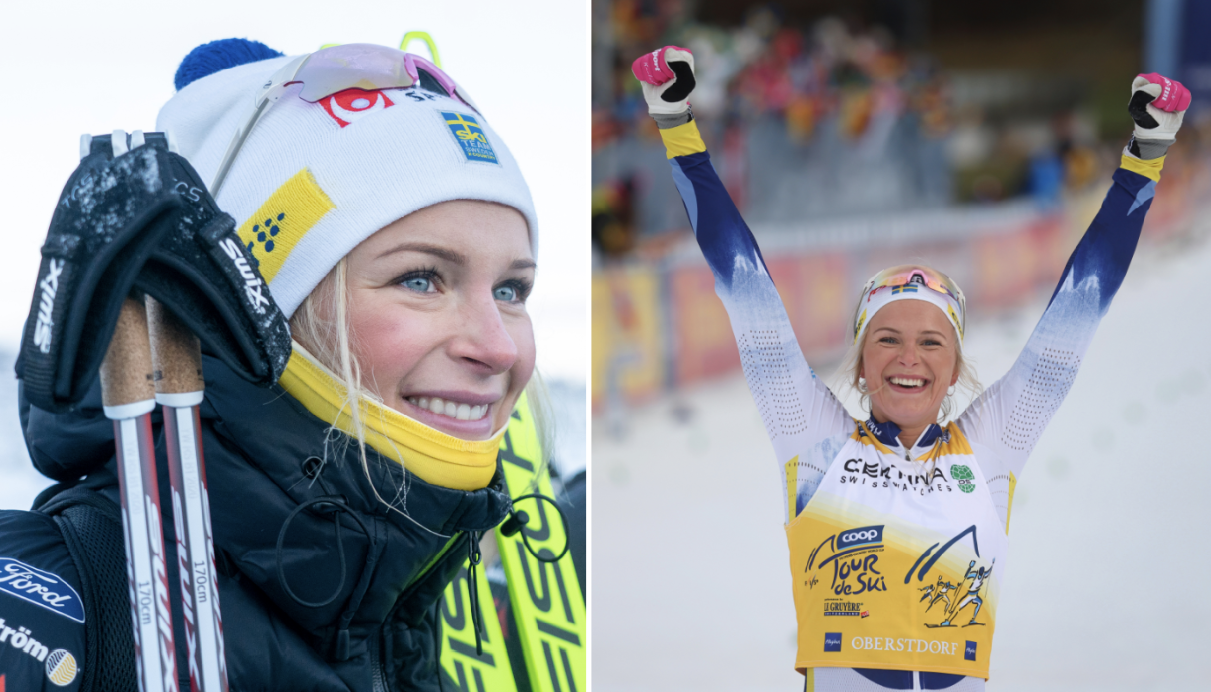 Här stöttas Frida Karlsson av världsstjärnan på Instagram