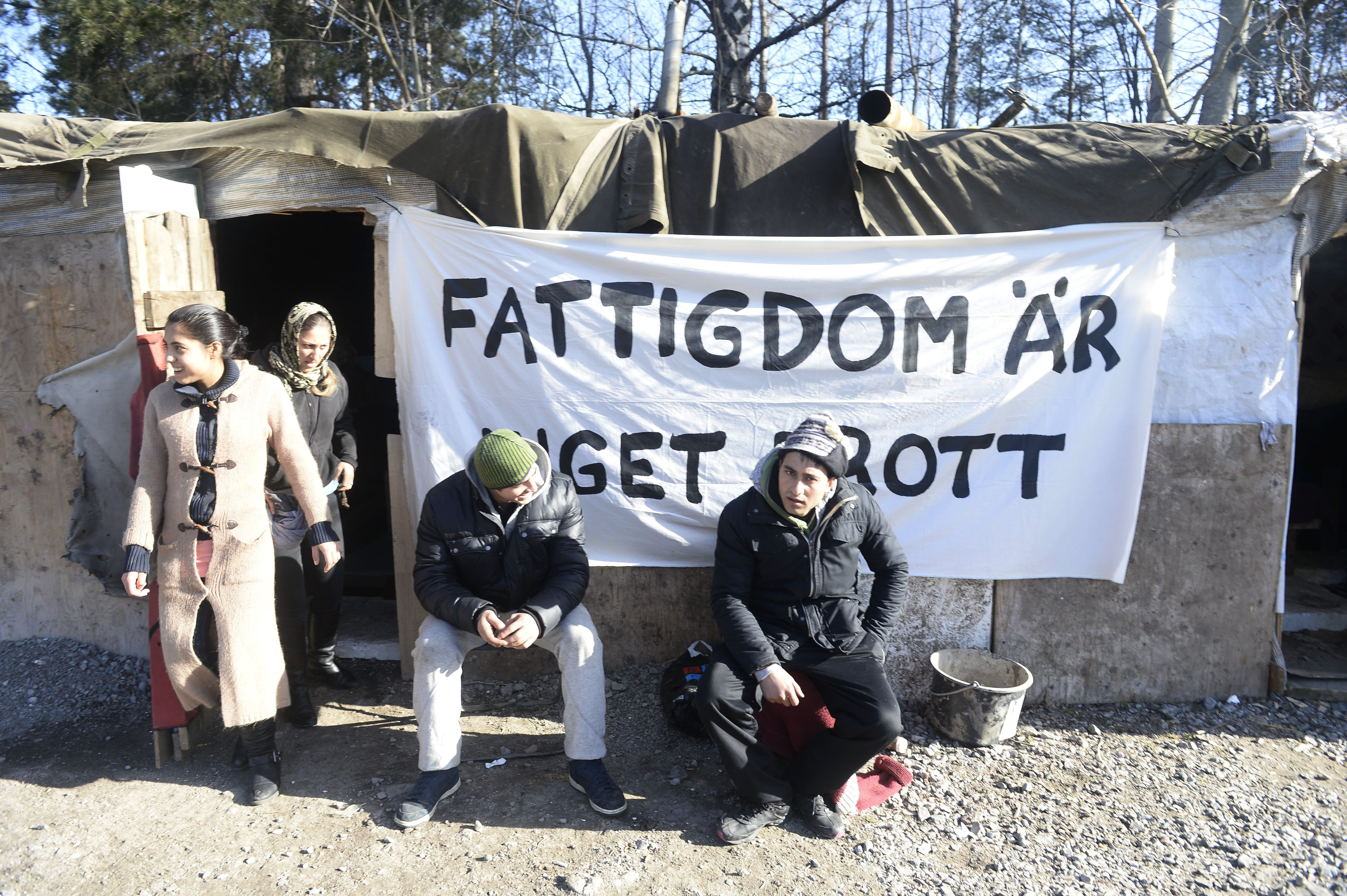 "Bekämpa fattigdomen, inte de som är fattiga!"