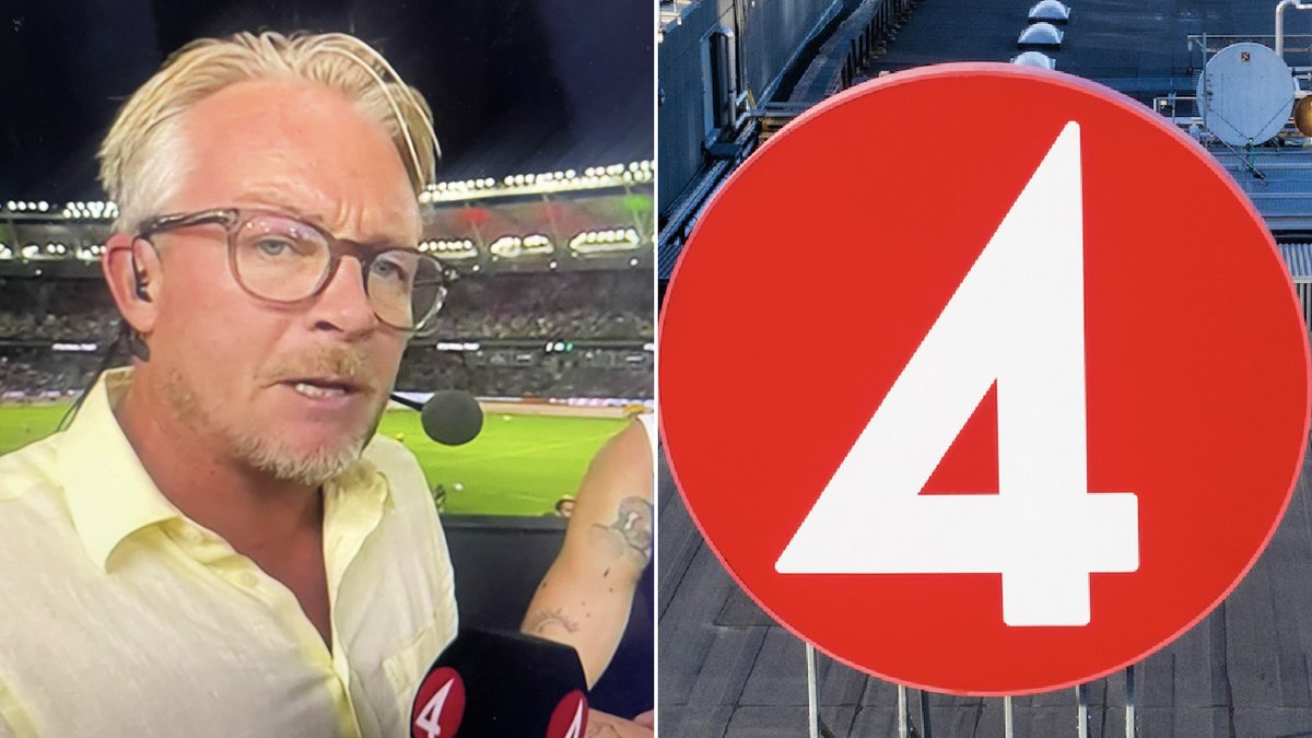 TV4-reporterns stora tabbe i direktsändning: ”Jag råkade säga…”