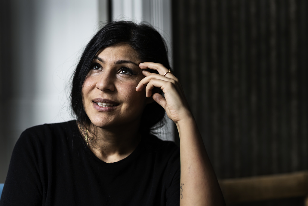 Bahar Pars uttryckte sitt stöd på röda mattan