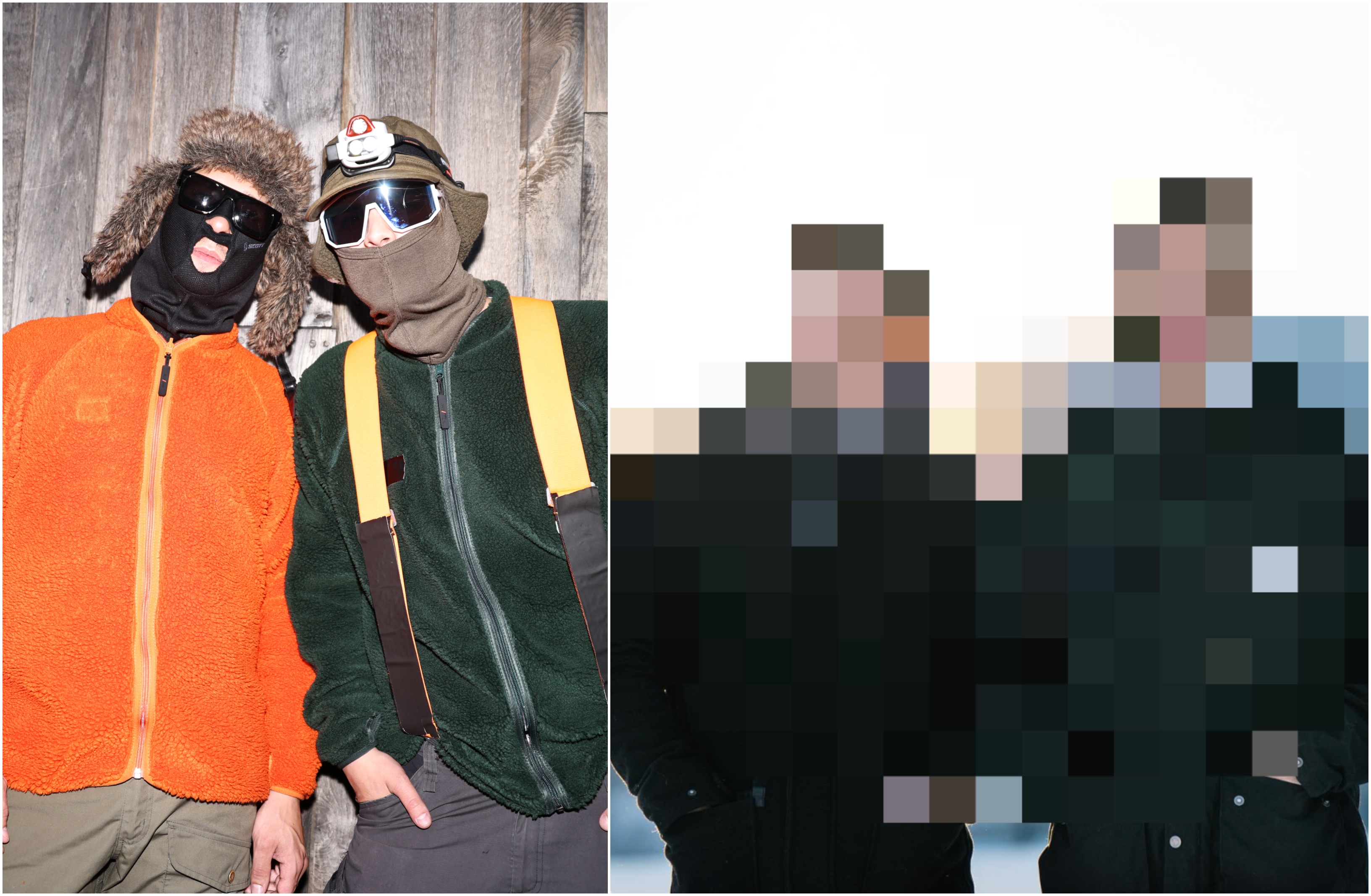 Hooja utan mask – så ser duon ut • Här är deras riktiga namn