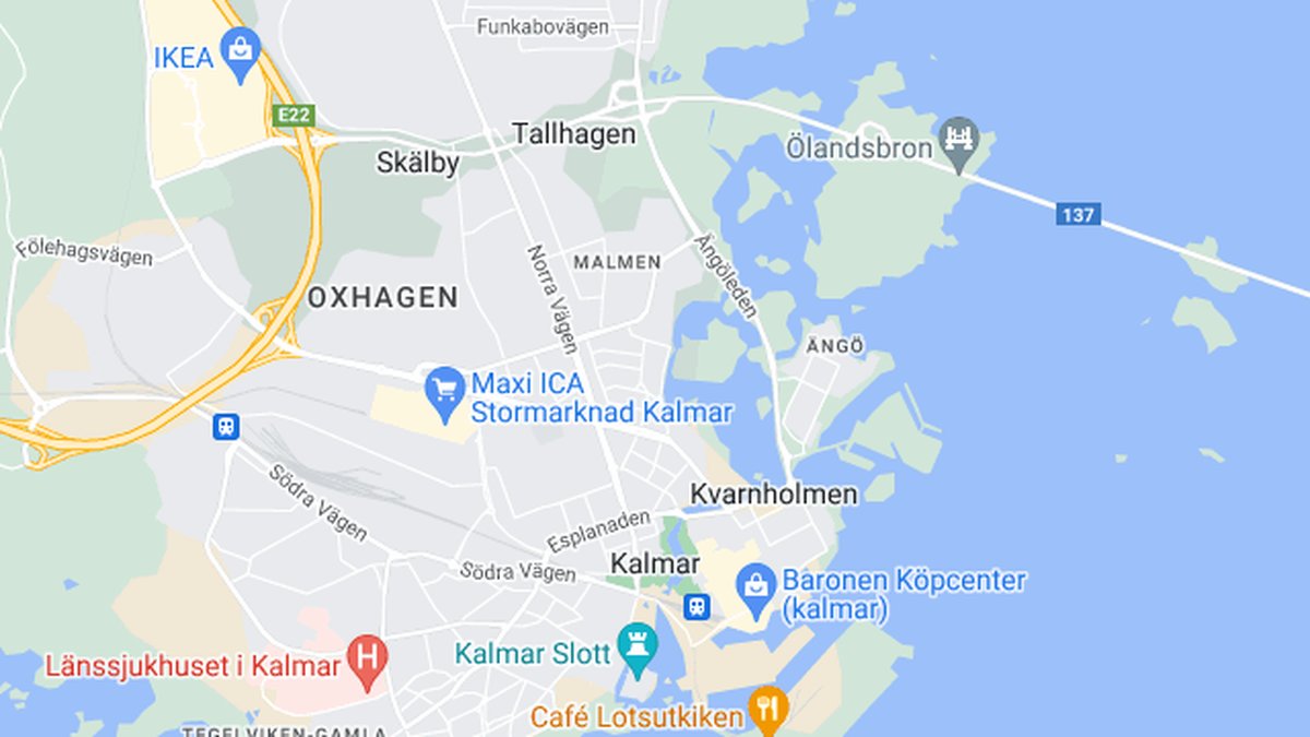 Kalmar: Polisen rapporterar om brand